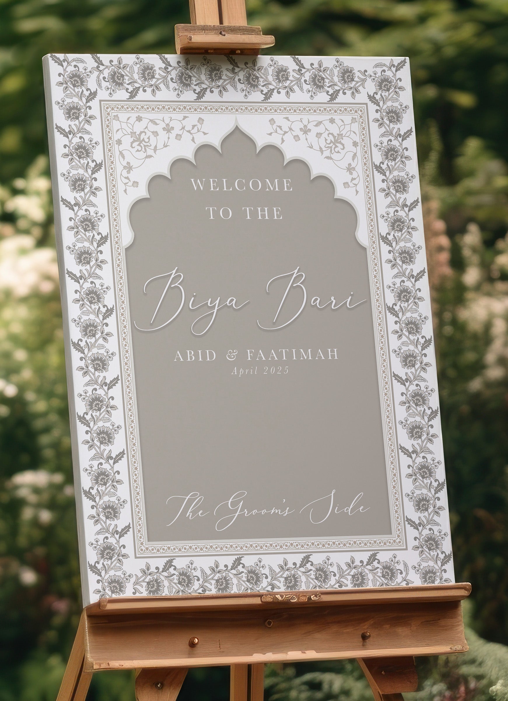 Biya Bari Welcome Signs – Ayah Designs