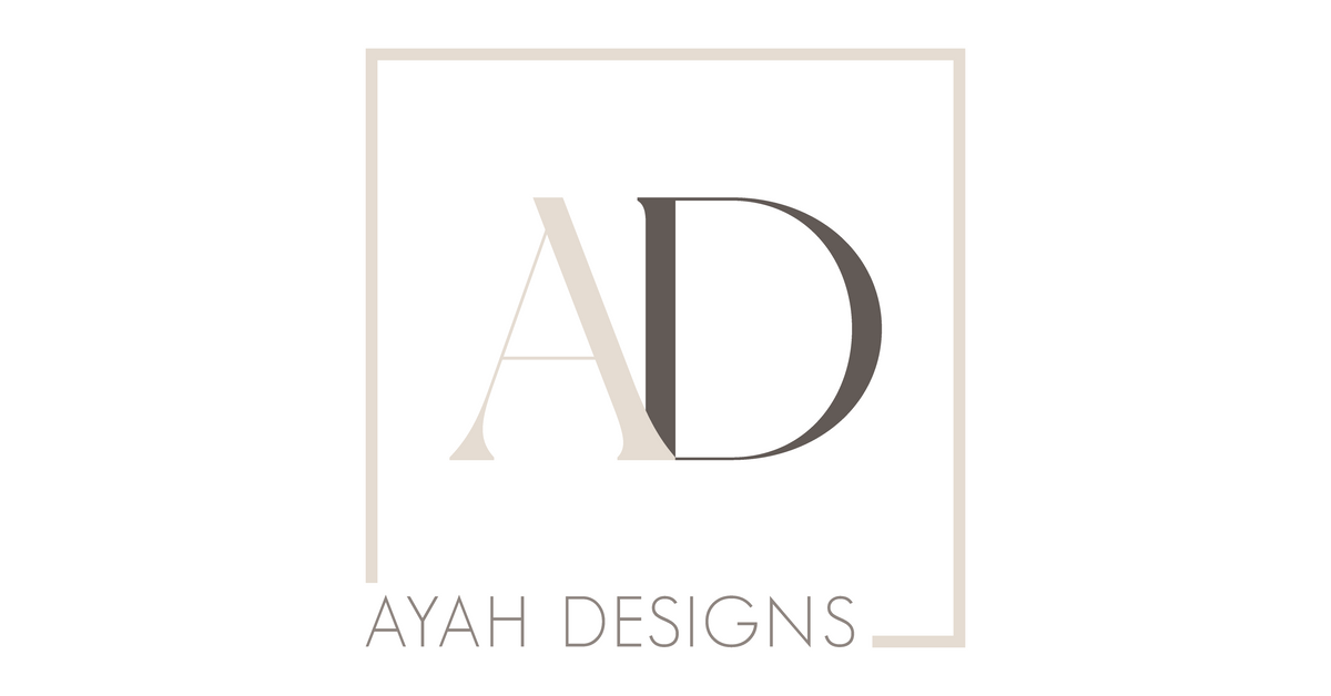 Ayah Designs: Modern Islamic Wall Art & Islamic Home Decor